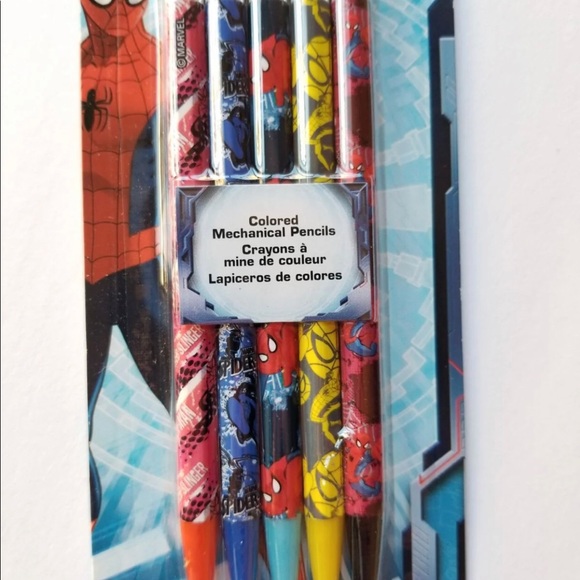 Marvel | Accessories | Marvel Spiderman Mechanical Pencils | Poshmark